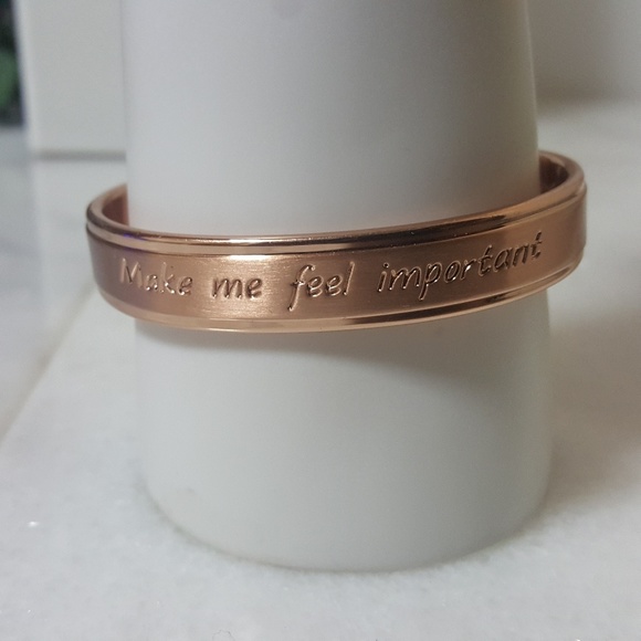 Mary Kay | Jewelry | Mary Kay Rose Gold Inspirational Quote Cuff | Poshmark